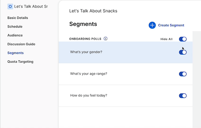 Segments